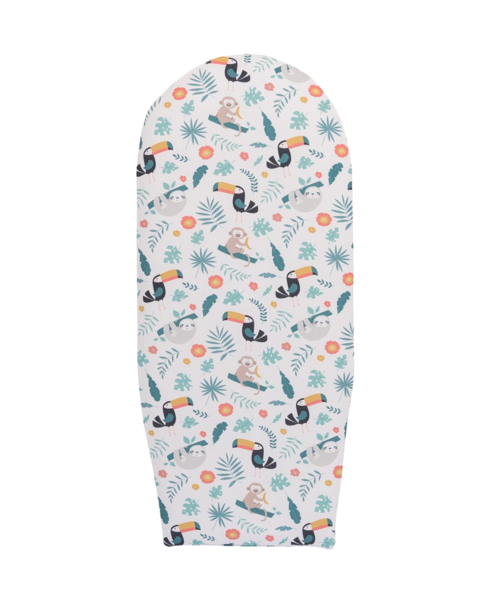Babynest Zusatz-Polster Dschungel 75x35 cm | ULLENBOOM